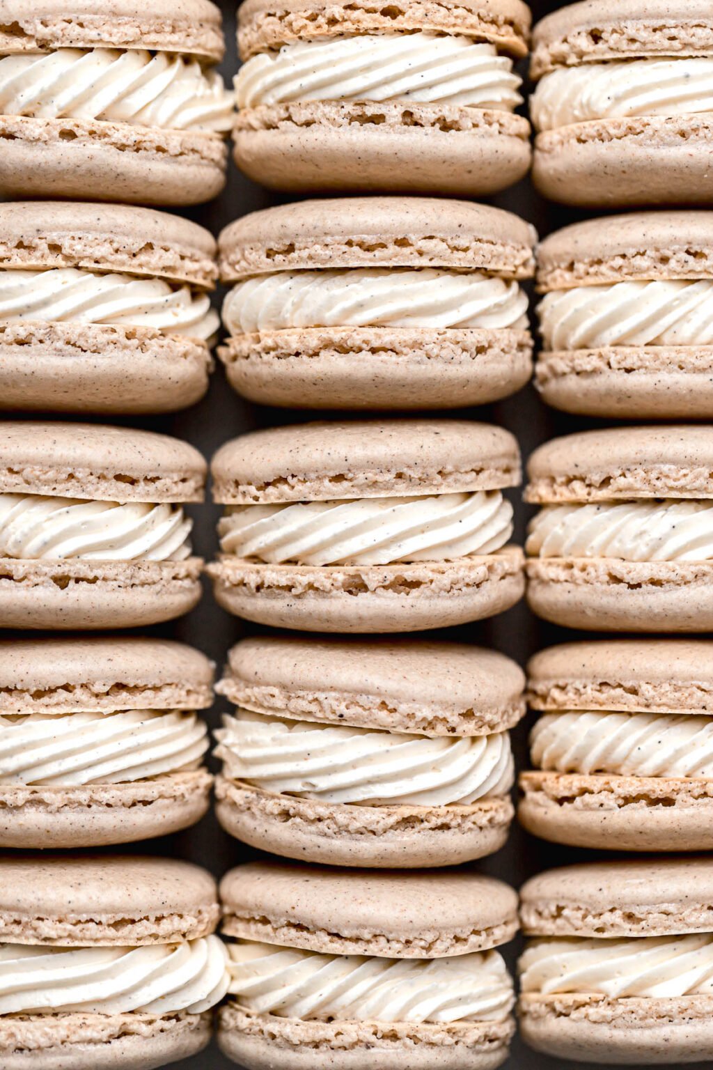 Chai Macarons - Sloane's Table