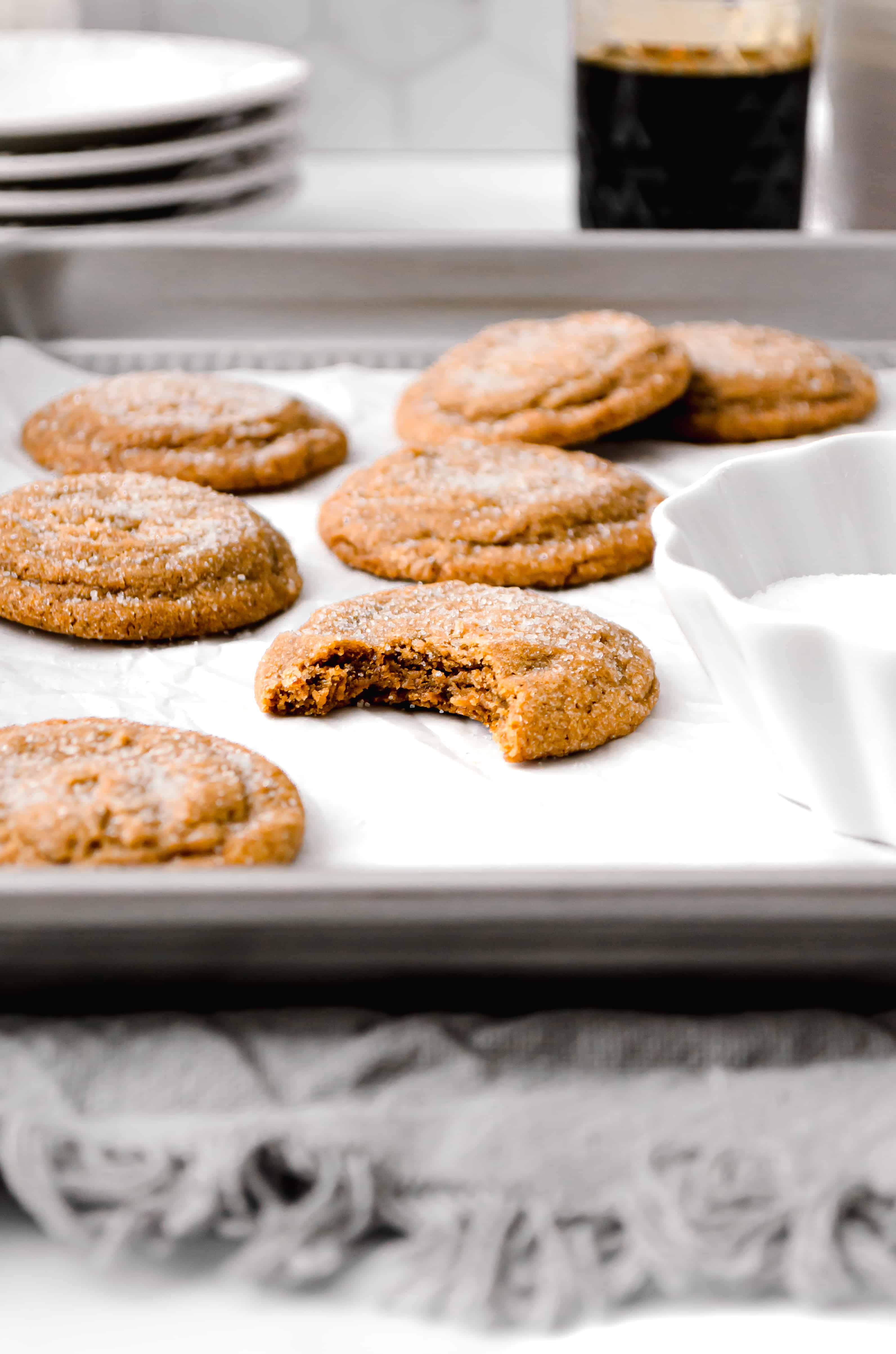 Soft Brown Butter Molasses Cookies - Sloane's Table