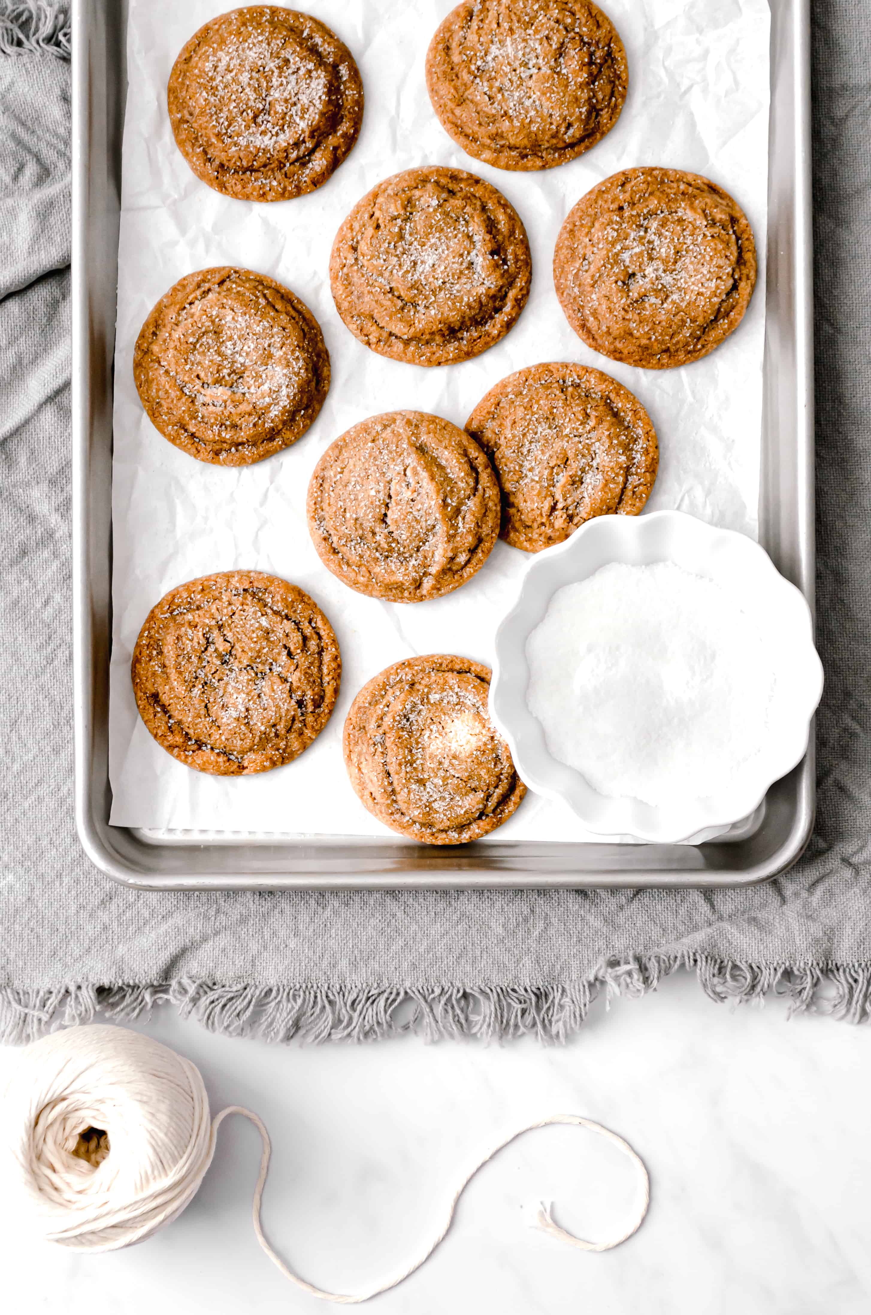 Soft Brown Butter Molasses Cookies - Sloane's Table