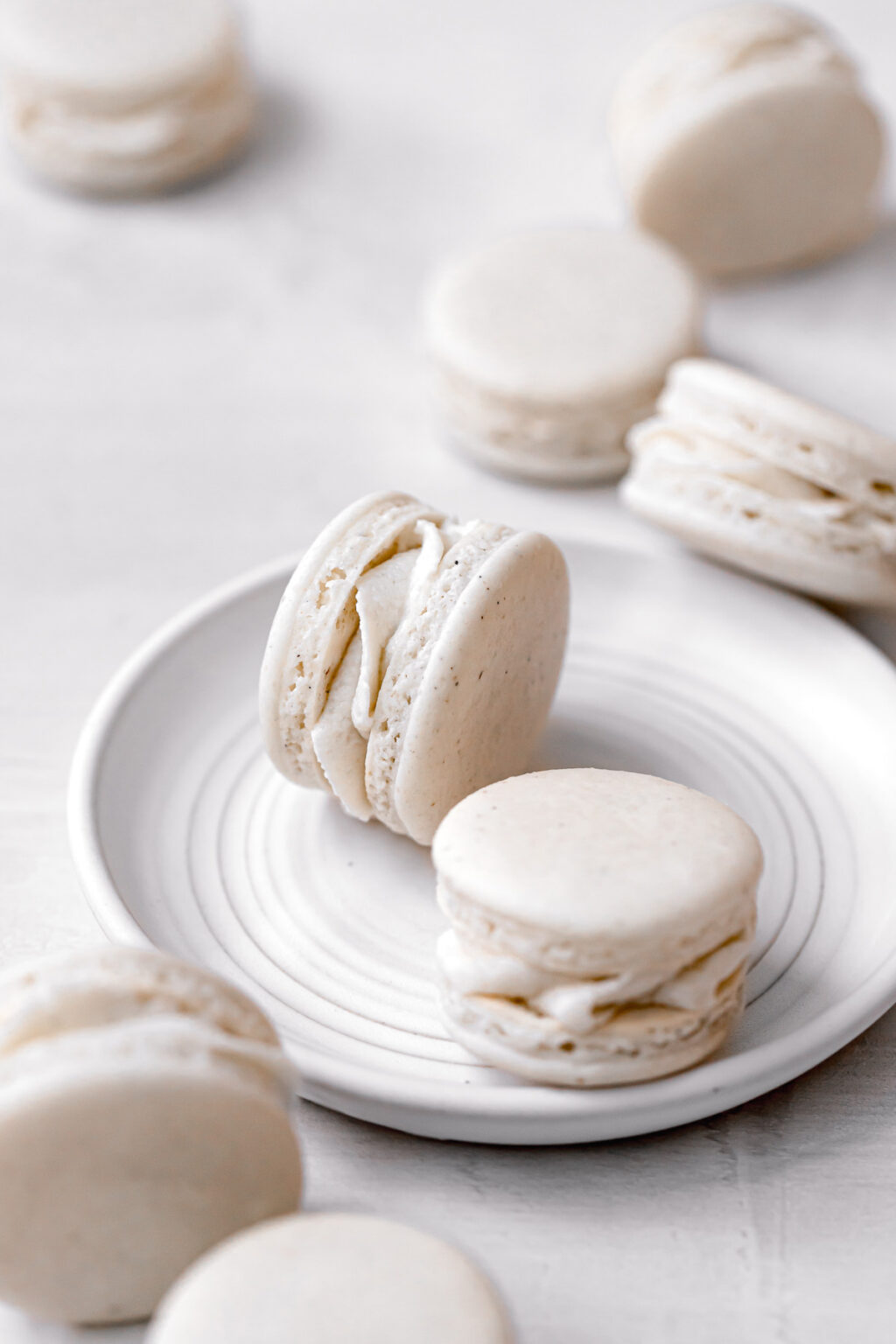 Vanilla Macarons - Sloane's Table