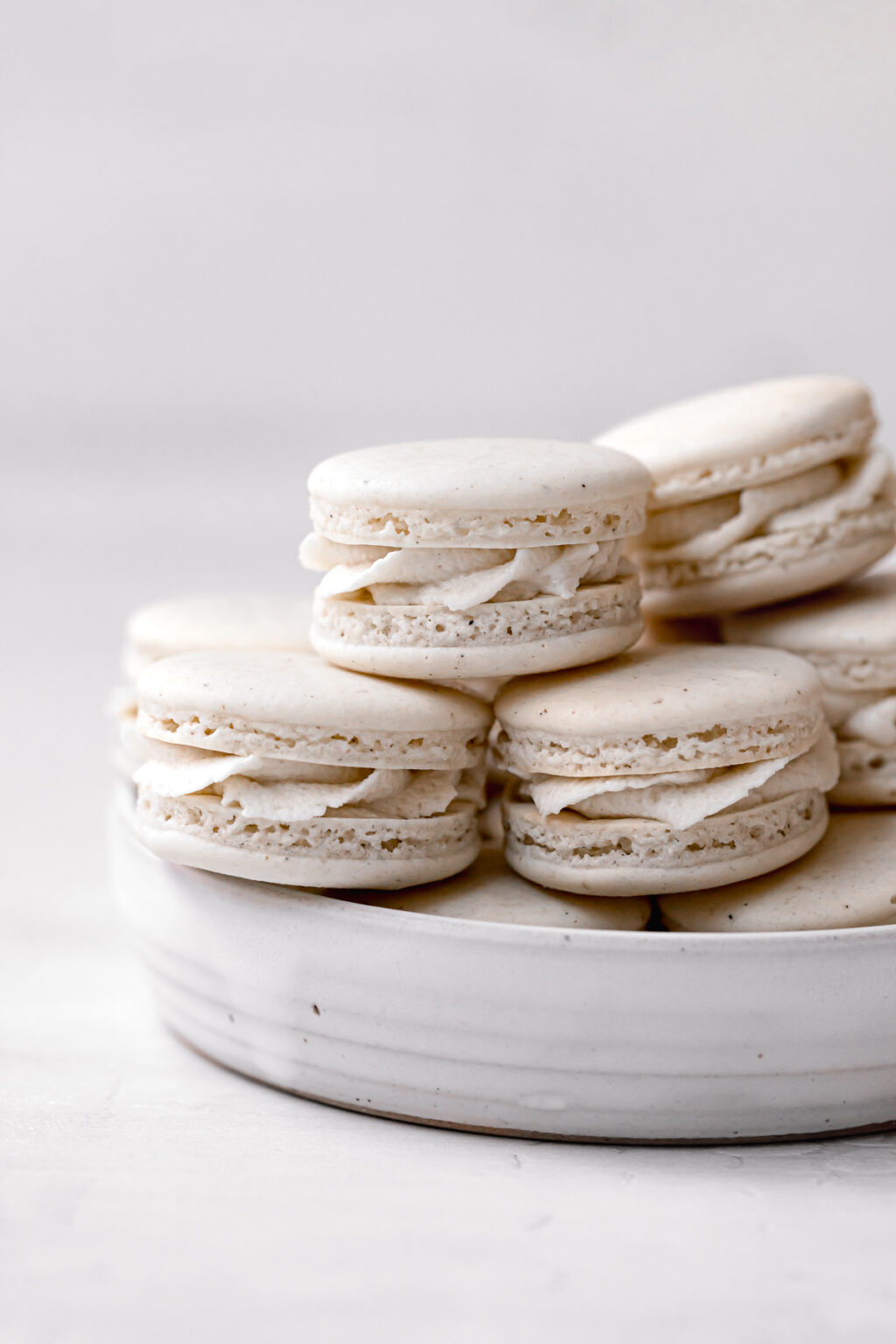 Vanilla Macarons - Sloane's Table