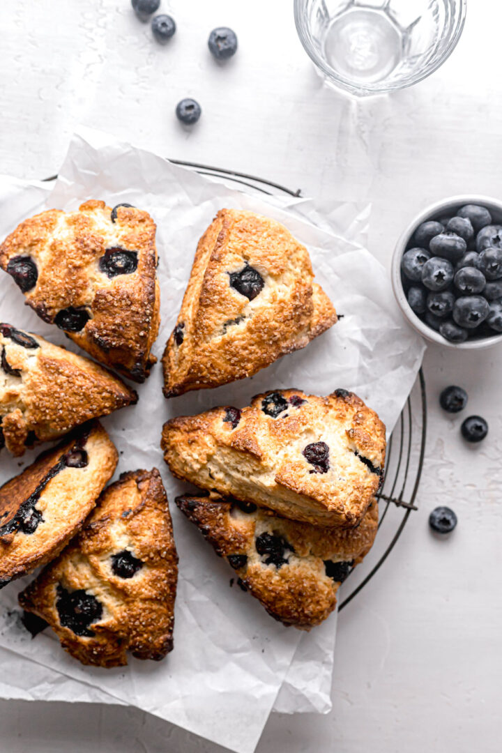 Starbucks Blueberry Scones (Copycat Recipe) - Sloane's Table