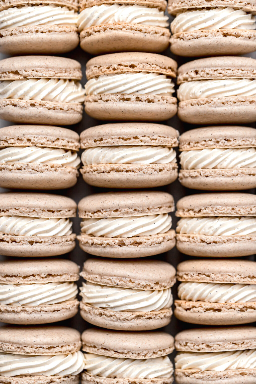 Chai Macarons - Sloane's Table