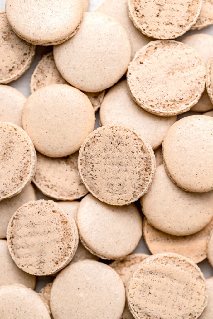 Chai Macarons - Sloane's Table