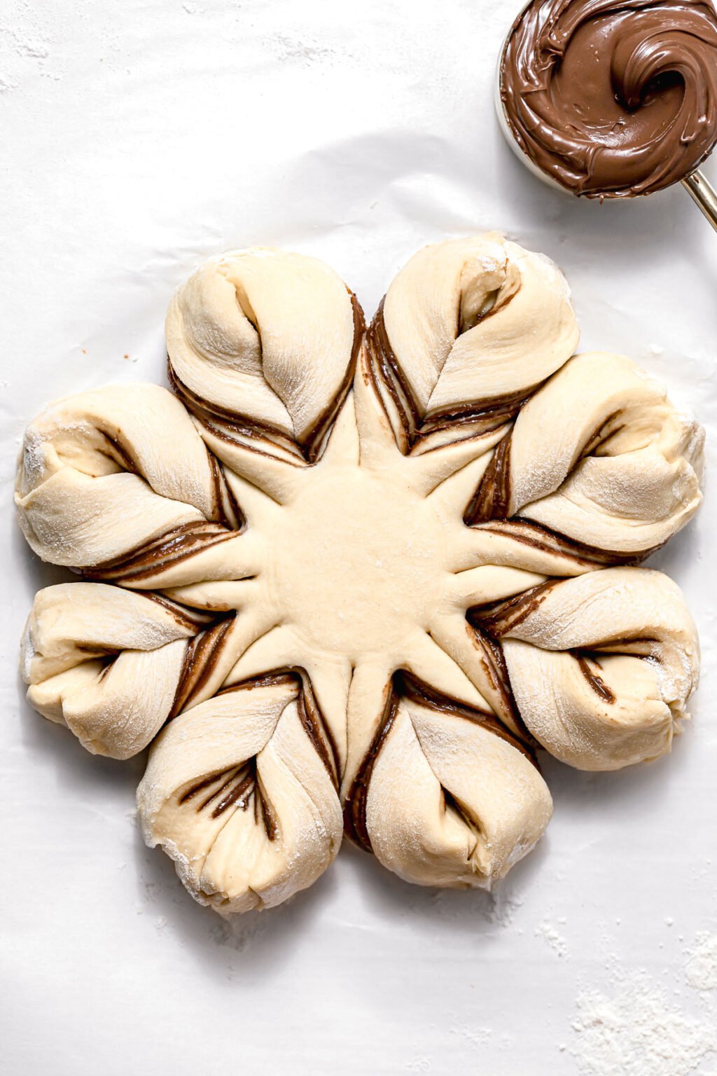 Nutella Star Bread - Sloane's Table