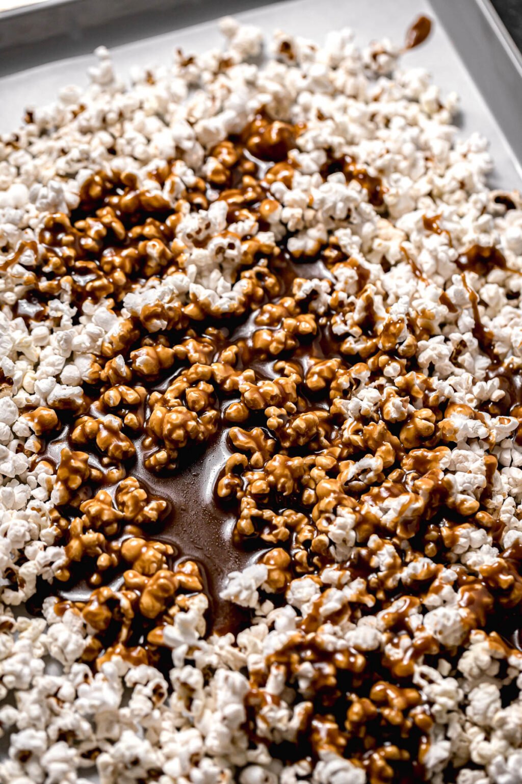 Homemade Salted Caramel Popcorn - Sloane's Table