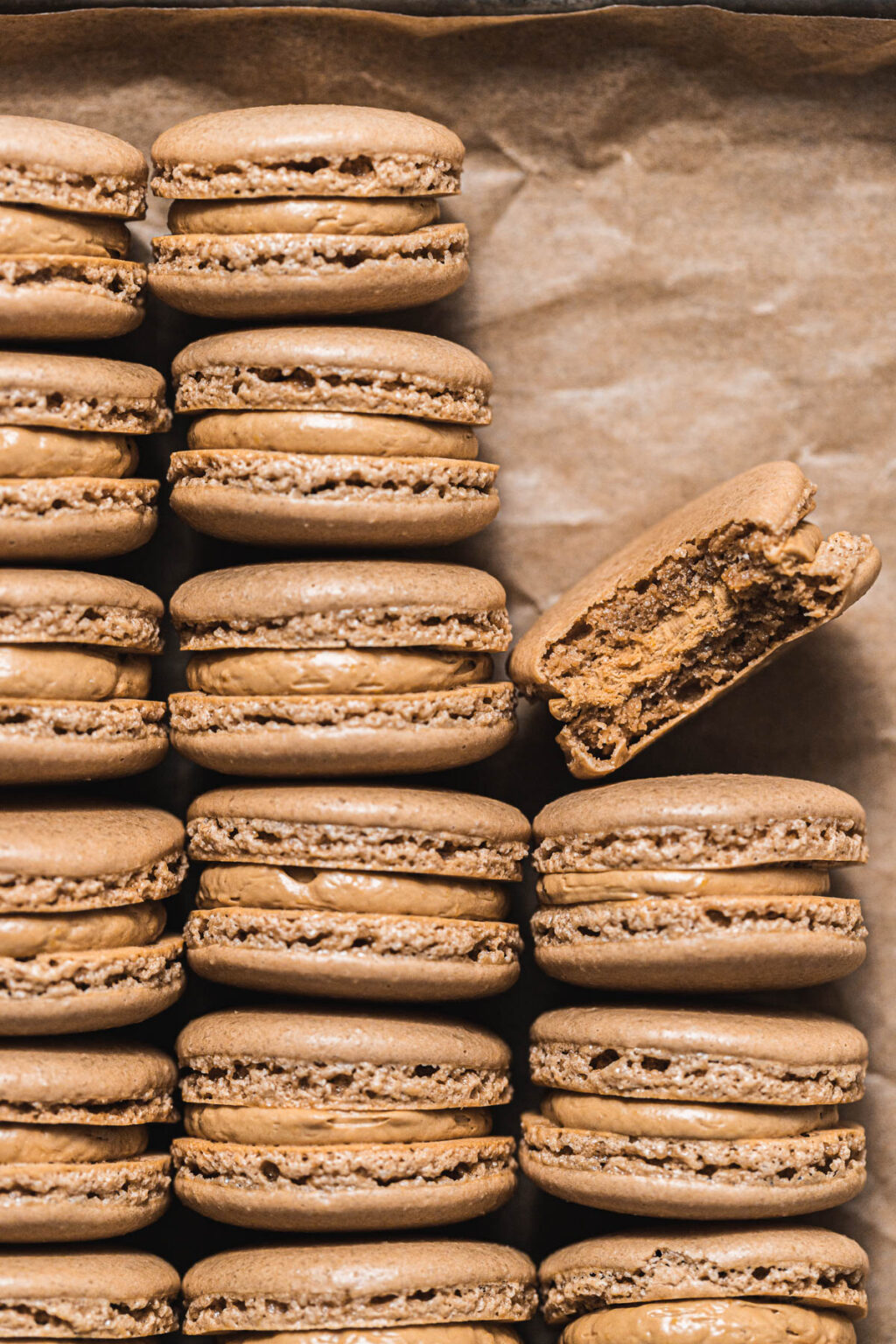 Coffee Macarons - Sloane's Table