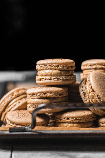 Coffee Macarons - Sloane's Table