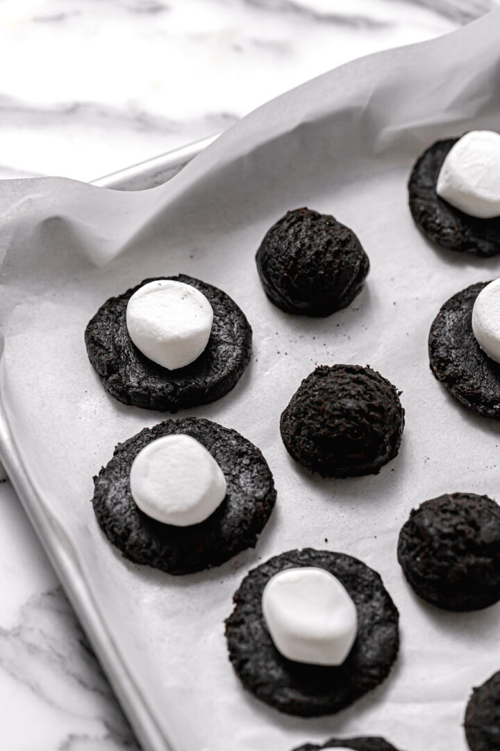 Chocolate Marshmallow Cookies - Sloane's Table