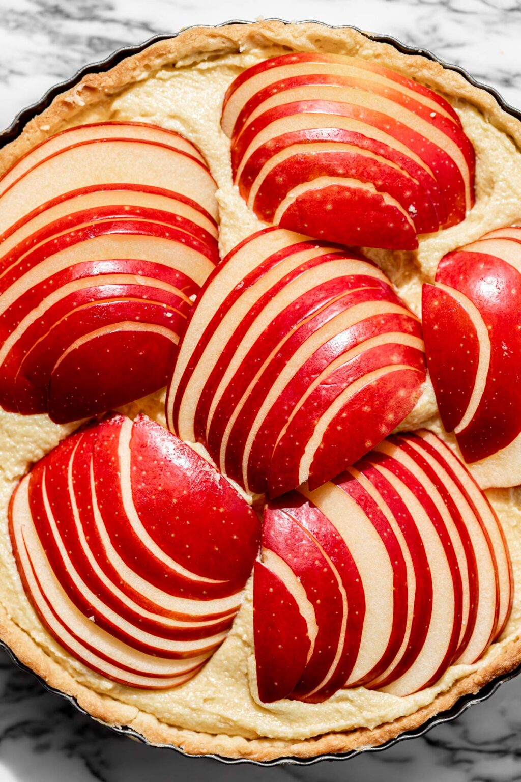 Easy Apple Frangipane Tart with Sweet Shortcrust Pastry