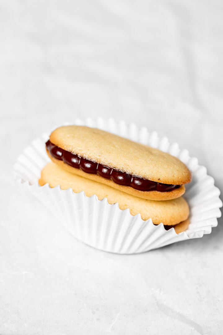 Homemade Mint Chocolate Milano Cookies - Sloane's Table
