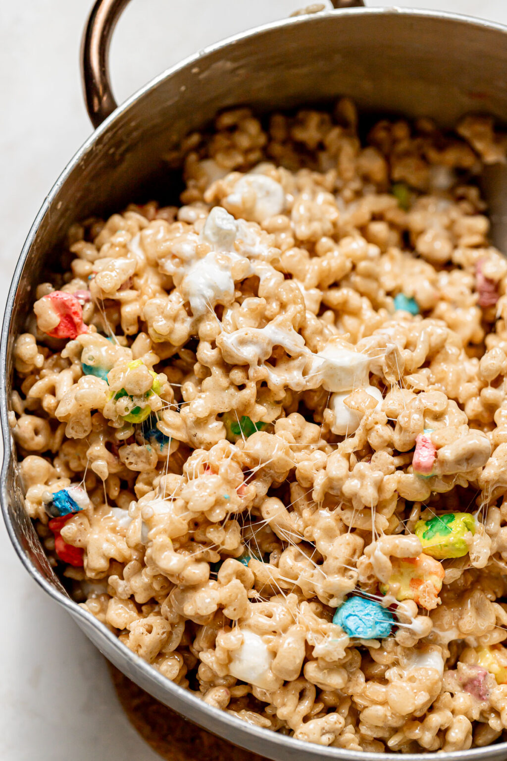Lucky Charms Rice Krispie Treats - Sloane's Table