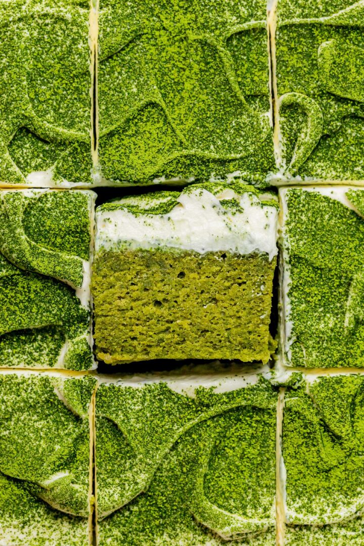 Easy Matcha Cake Recipe - Sloane's Table