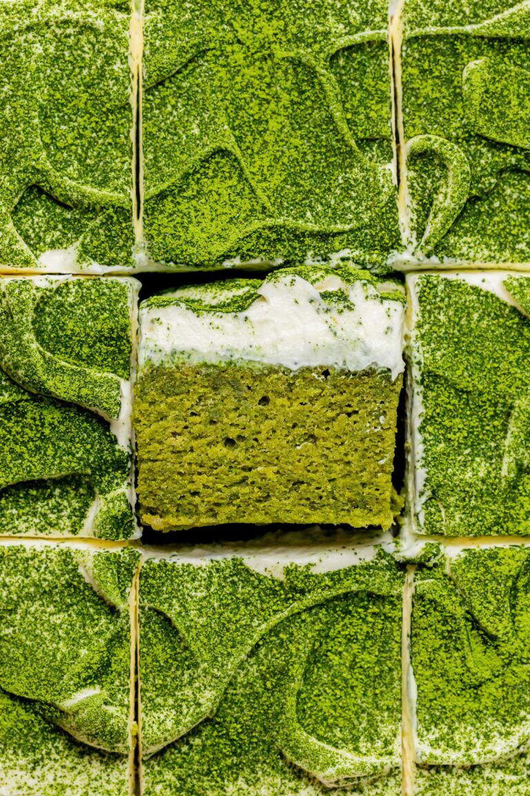 Easy Matcha Cake Recipe - Sloane's Table
