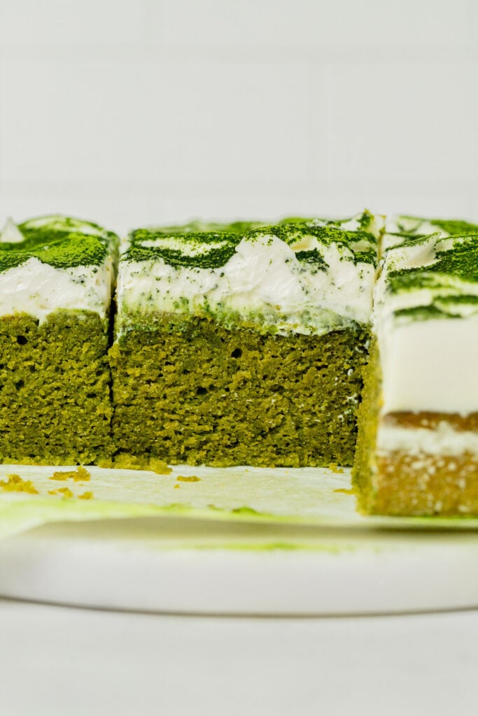 Easy Matcha Cake Recipe - Sloane's Table