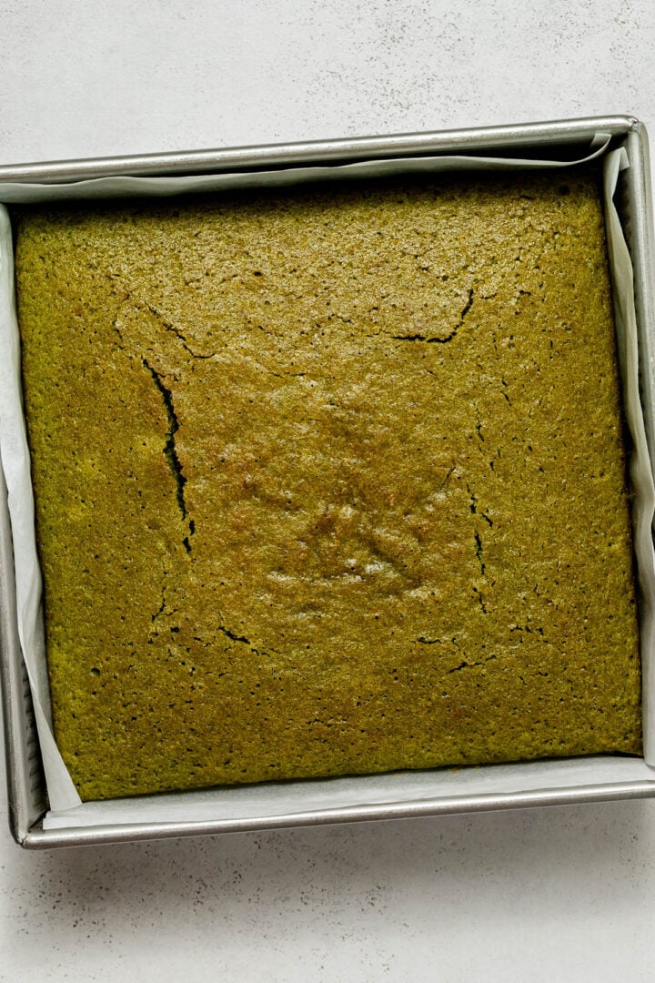 Easy Matcha Cake Recipe - Sloane's Table